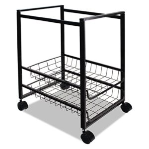 Advantus Mobile File Cart with Sliding Baskets