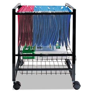 Advantus Mobile File Cart with Sliding Baskets