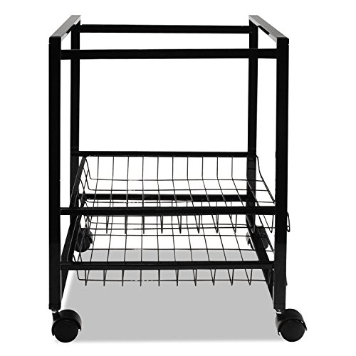 Advantus Mobile File Cart with Sliding Baskets