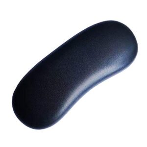 M.one Replacement Office Chair Armrest Arm Pads Caps Kidney Shaped (Set of 2)