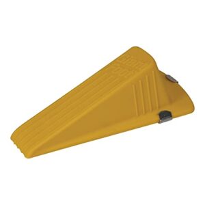 giant foot doorstop, magnetic, yellow, 2″ x 3.5″ x 6.8″ (00967)