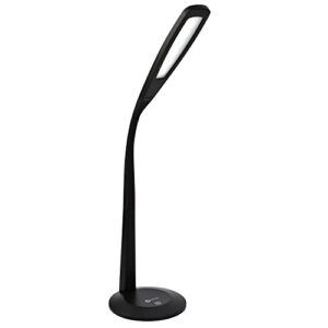 ottlite natural daylight led flex desk lamp  – adjustable, (black)