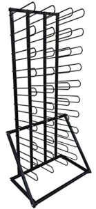 signworld vinyl roll floor storage rack – holds 40 rolls