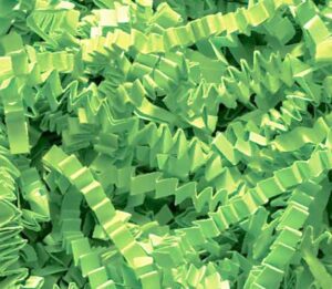 1/2 lb crinkle cut paper shred – lime