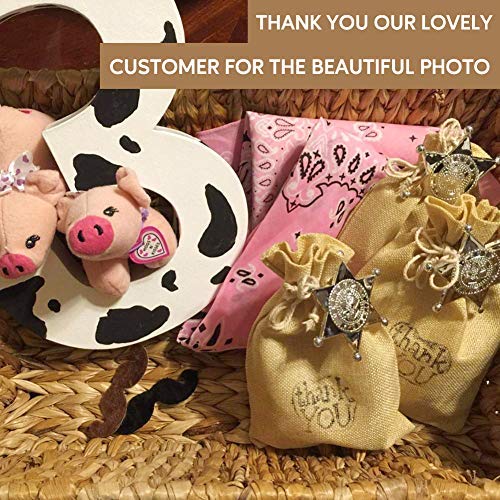 50 Pcs Burlap Gift Bags 5x8 Inch, Linen Sacks Bag with Drawstring for Gifts Candy Small Items, Reusable Jewelry Pouches for Art DIY Craft Coffee Present Wedding Favors Household Use, Brown