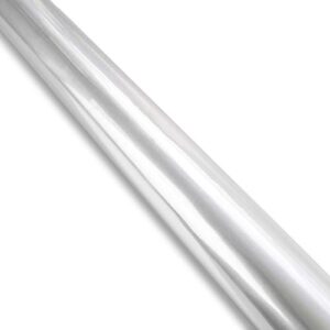 Super Z Outlet 100ft Cellophane Wrap Roll Thick Paper Clear Wrapping Paper for Gift Baskets (16” Wide)