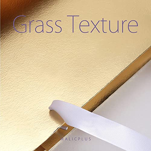 MALICPLUS 12 Large Gift Bags 13x5x10 Inches, Luxury Large Gift Bags with Handles for All Occasions (Gold with Grass Texture)