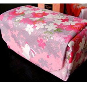 FUROSHIKI- Japanese Traditional Wrapping ( Sakura and Rabbit )