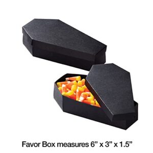 Halloween Coffin Treat Boxes, 24 ct