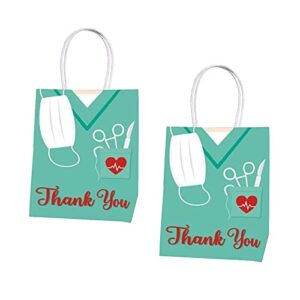 tryse healthcare workers gift bags, 12 pack healthcare workers nurse merch party bags goody favor bag for birthday