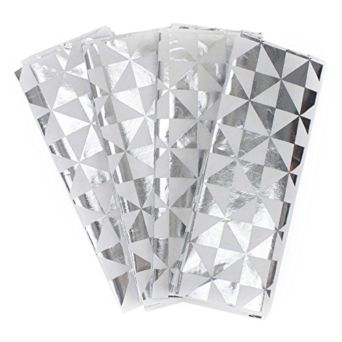 Hallmark Signature Tissue Paper (Silver Foil with Geometric Design)