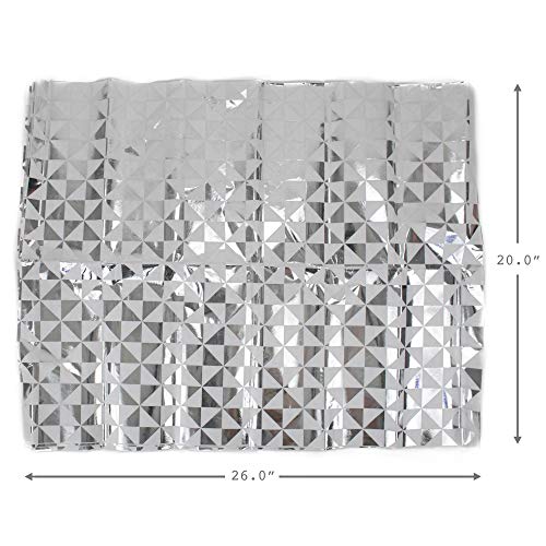 Hallmark Signature Tissue Paper (Silver Foil with Geometric Design)