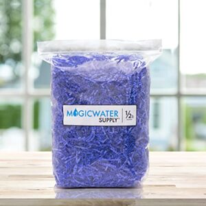 MagicWater Supply Crinkle Cut Paper Shred Filler (1/2 LB) for Gift Wrapping & Basket Filling - Royal Blue