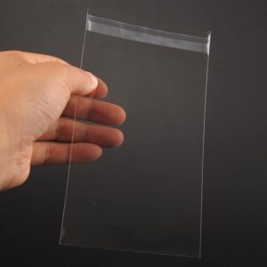 FgfAk 200 Pcs 4x6 Inches Clear Resealable Cello/Cellophane Treat Bags Good for Pastry,Bakery,Cookie, Soap,Candy and Dessert, 4x6 Inch (Pack of 200)