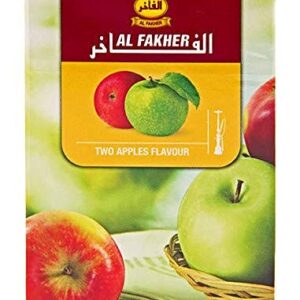 Alfakher double apple pack of 10 boxes each box have 50gm by decentclub.