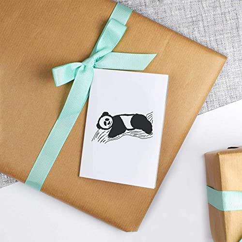 4 x 'Panda On Branch' Gift Tags / Labels (GI00065671)