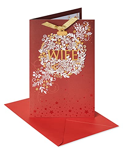 American Greetings Christmas Card for Wife (Grateful for Our Life Together)