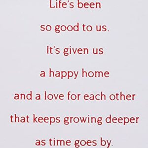 American Greetings Christmas Card for Wife (Grateful for Our Life Together)