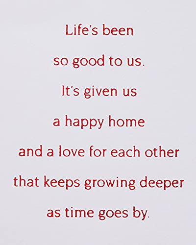 American Greetings Christmas Card for Wife (Grateful for Our Life Together)