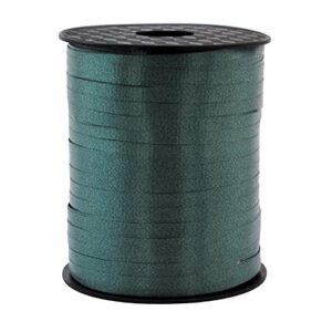 curling ribbon, 3/16-inch wide by 500-yard spool, hunter green