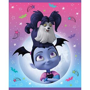 unique industries disney vampirina plastic loot bags (8 per package)