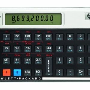 HP 12CP Financial Calculator