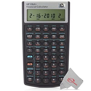 hp 2716570 10bii+ financial calculator, 12-digit lcd by hp