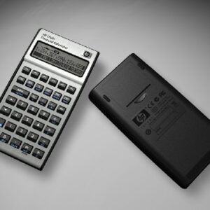 HP 17BII+ Financial Calculator, Silver