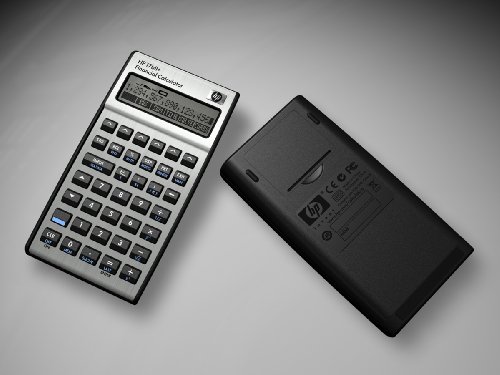 HP 17BII+ Financial Calculator, Silver