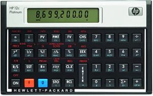 hp 12c platinum financial calculator, 10-digit lcd