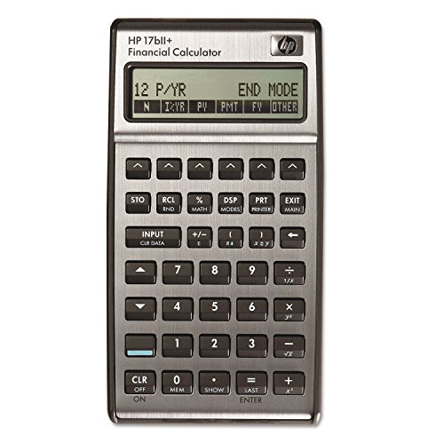 HP 17Biiplus 17Bii+ Financial Calculator, 22-Digit LCD