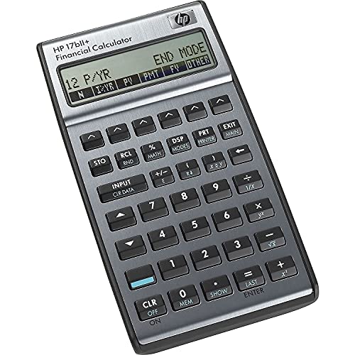 HP 17Biiplus 17Bii+ Financial Calculator, 22-Digit LCD