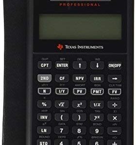 Texas Instruments BA II Plus Professional Financial Calculator IIBAPRO/CLM/1L1/D