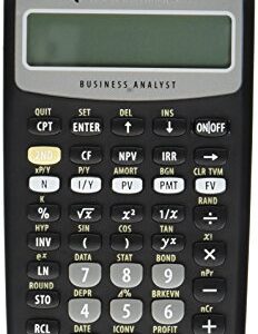 Texas Instruments BAIIPlus Financial Calculator CALCULATOR,BUS ANLY,10DIG UD1013 (Pack of 2)