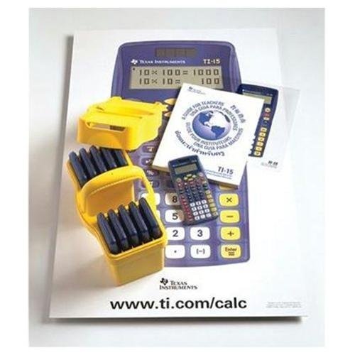 Texas Instruments TI15TK Financial Calculator Teacher Kit by TechMart Computer Products,Inc