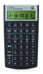 hp 10bii+ financial calculator (nw239aa)