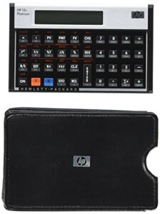 hp 12c platinum calculator