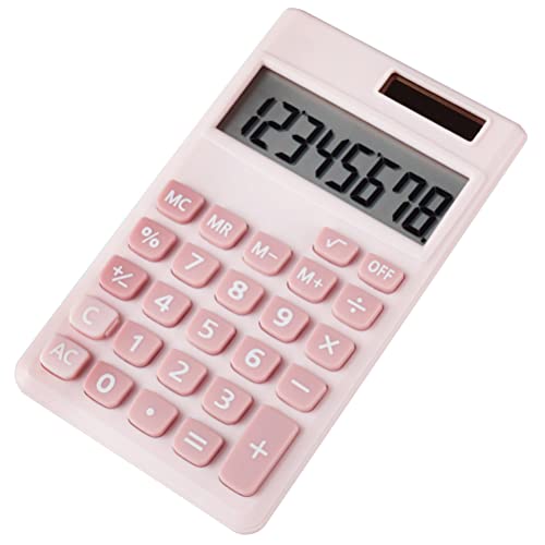 NUOBESTY Adorable Students Calculator Portable Financial Calculator Office Supplies