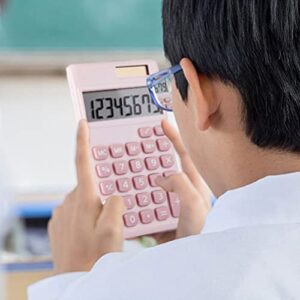 NUOBESTY Adorable Students Calculator Portable Financial Calculator Office Supplies