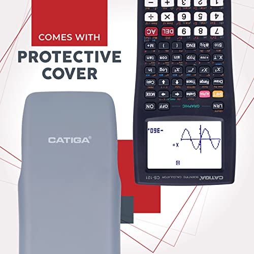 Scientific Calculator with Graphic Functions - Multiple Modes with Intuitive Interface - Perfect for Beginner and Advanced Courses, High School or College