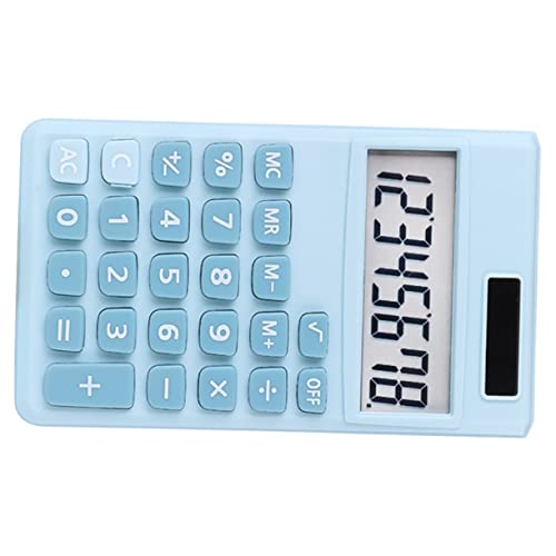 NUOBESTY Pocket LCD Adorable Stationery Financial Business Hand Accounting for College Held Calculators Desktop Office Basic Working Students Digital Student Calculator High