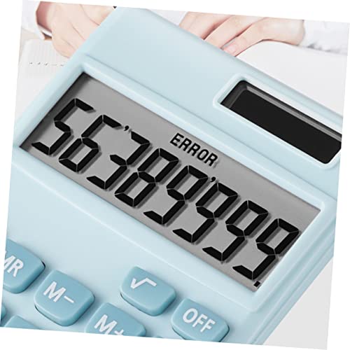 NUOBESTY Pocket LCD Adorable Stationery Financial Business Hand Accounting for College Held Calculators Desktop Office Basic Working Students Digital Student Calculator High