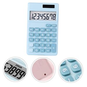 NUOBESTY Pocket LCD Adorable Stationery Financial Business Hand Accounting for College Held Calculators Desktop Office Basic Working Students Digital Student Calculator High