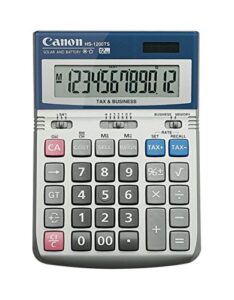 canon office products hs-1200ts business calculator, black, 4 7/8 x 6 7/8