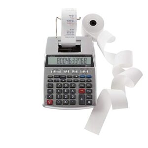 canon p23-dhv-3 printing calculator with double check function, tax calculation and currency conversion