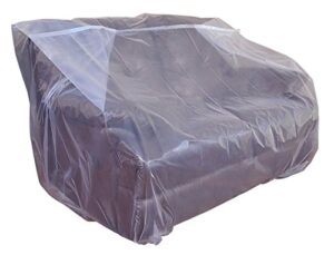 cresnel furniture cover plastic bag for moving protection and long term storage (sofa)