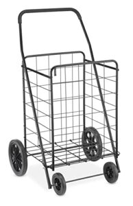 whitmor deluxe utility cart, extra large, black