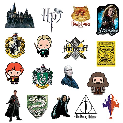 Harry Potter Stickers Die Cut Vinyl Sticker Variety Pack - Laptop, Water Bottle, Scrapbooking, Tablet, Skateboard, Indoor/Outdoor - Set of 50