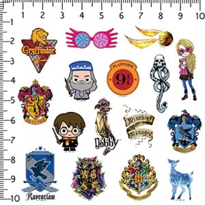 Harry Potter Stickers Die Cut Vinyl Sticker Variety Pack - Laptop, Water Bottle, Scrapbooking, Tablet, Skateboard, Indoor/Outdoor - Set of 50