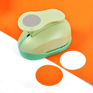 UCEC 2 Inch Paper Punch, Circle Paper Punch, DIY Handmade Craft Punch Shape Circle Punch Great for Crafting Scrapbooking Cards Arts Fun Projects